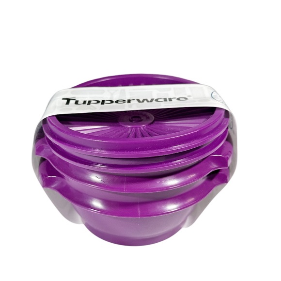 Tupperware | Kitchen | New Tupperware Purple Servalier Bowl Set2 | Poshmark